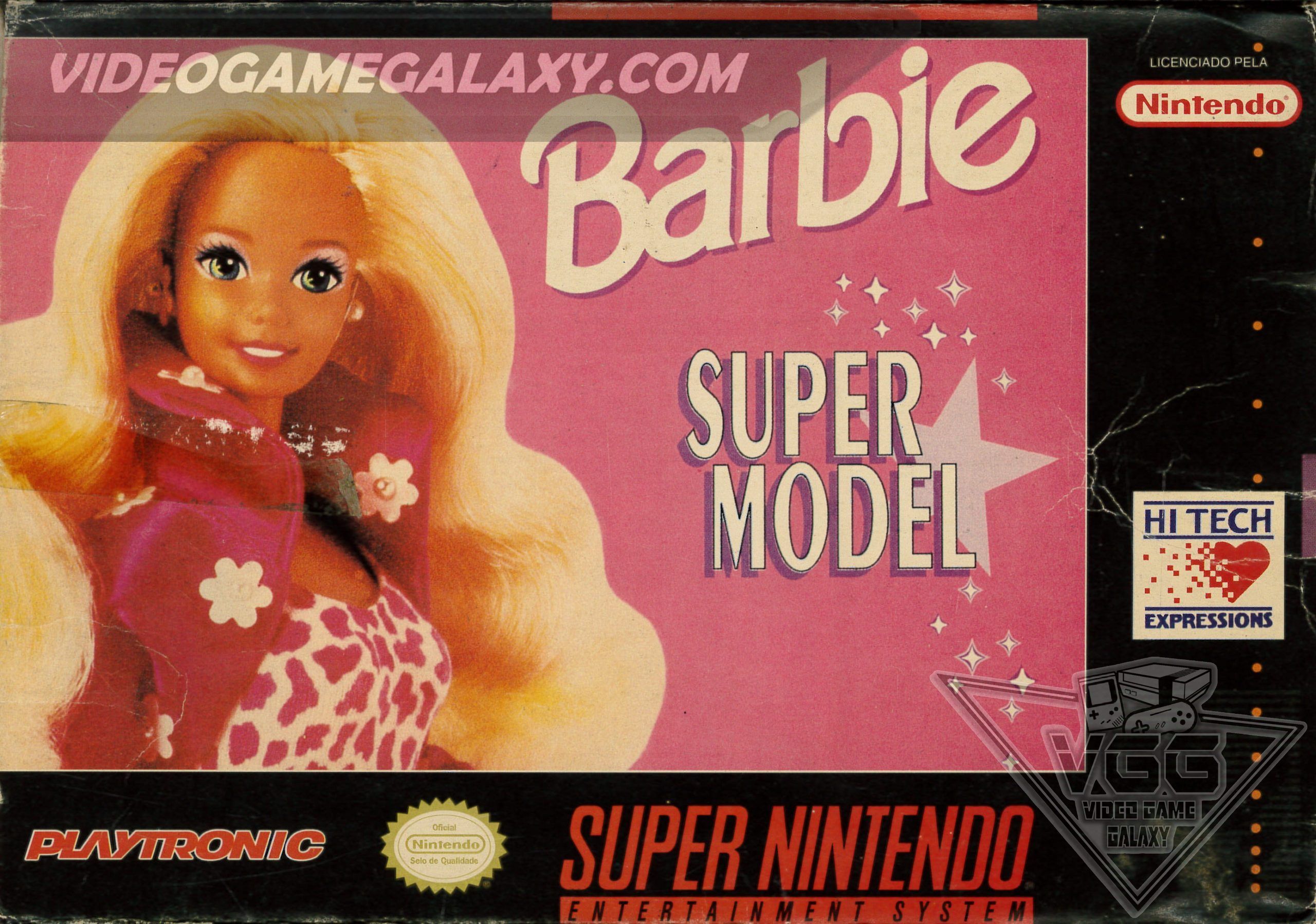 Barbie Super Model - PLAYTRONIC, SNES BRA, SUPER NINTENDO - VideoGameGalaxy