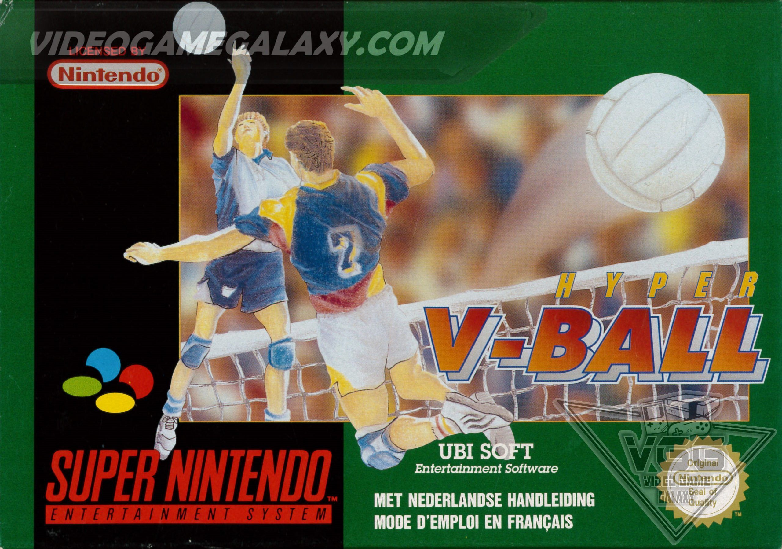 Hyper V-Ball - SNES FAH, SUPER NINTENDO - VideoGameGalaxy