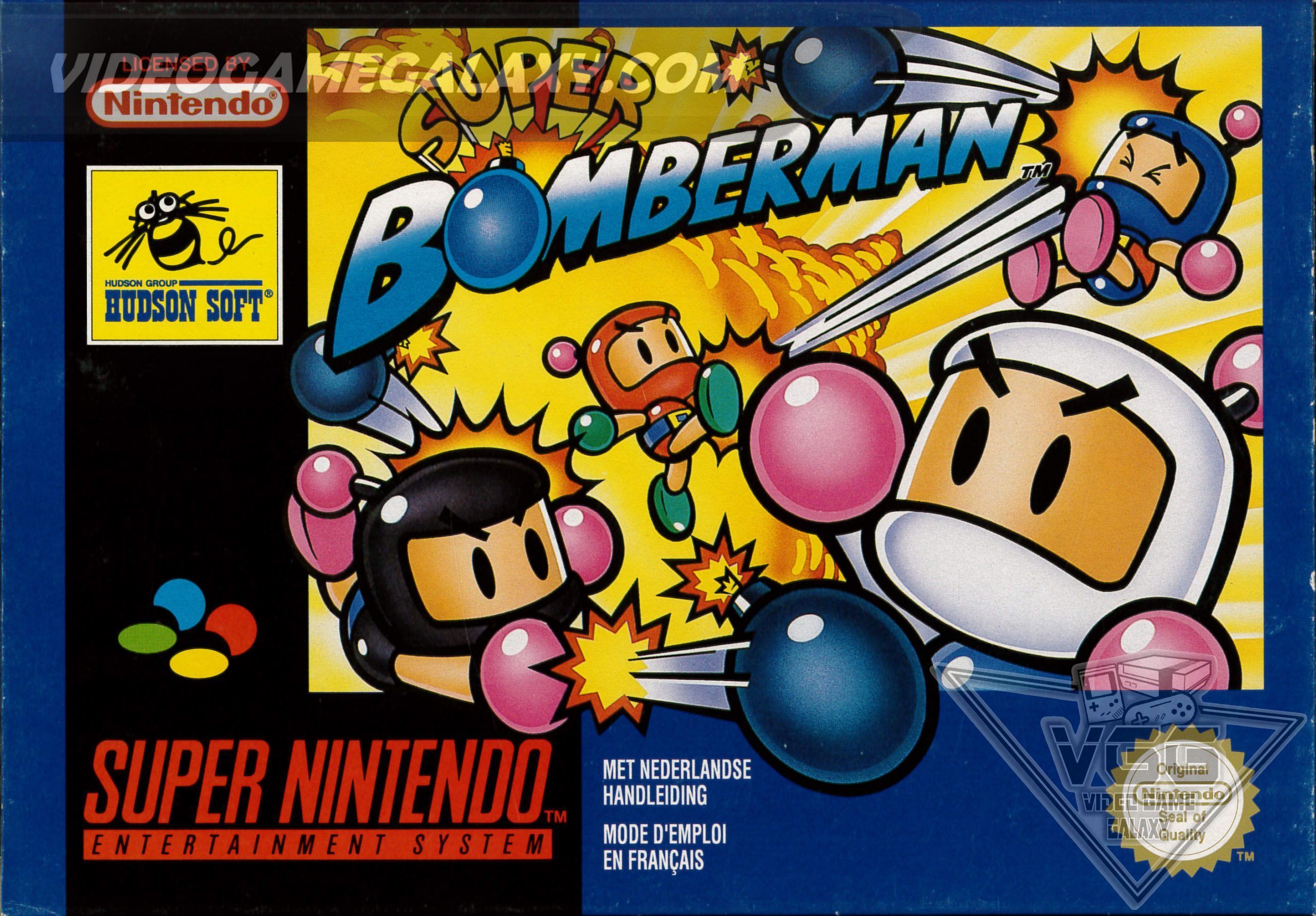 Super Bomberman - SNES FAH, SUPER NINTENDO - VideoGameGalaxy