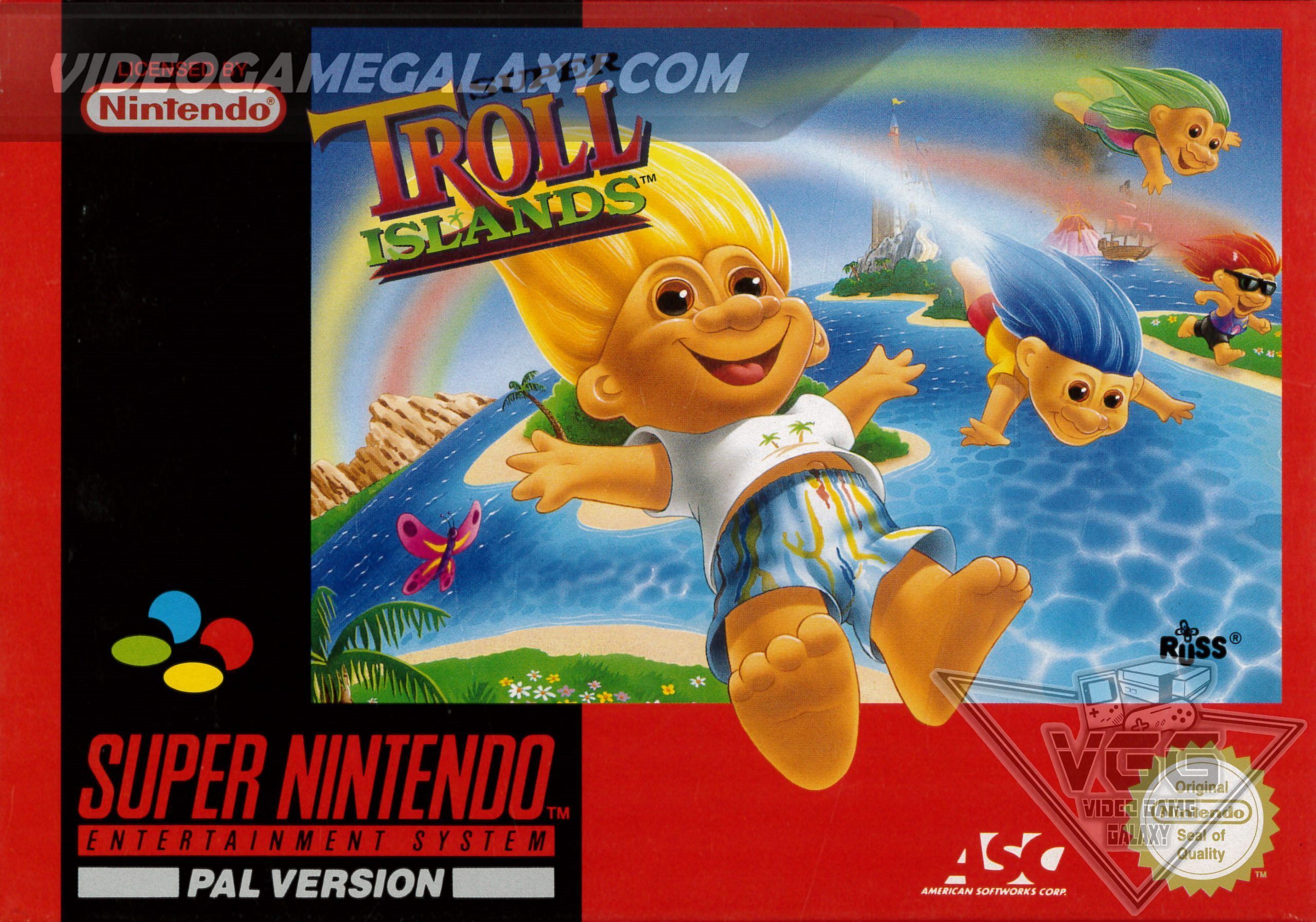 Super Troll Islands - SNES UKV, SUPER NINTENDO - VideoGameGalaxy
