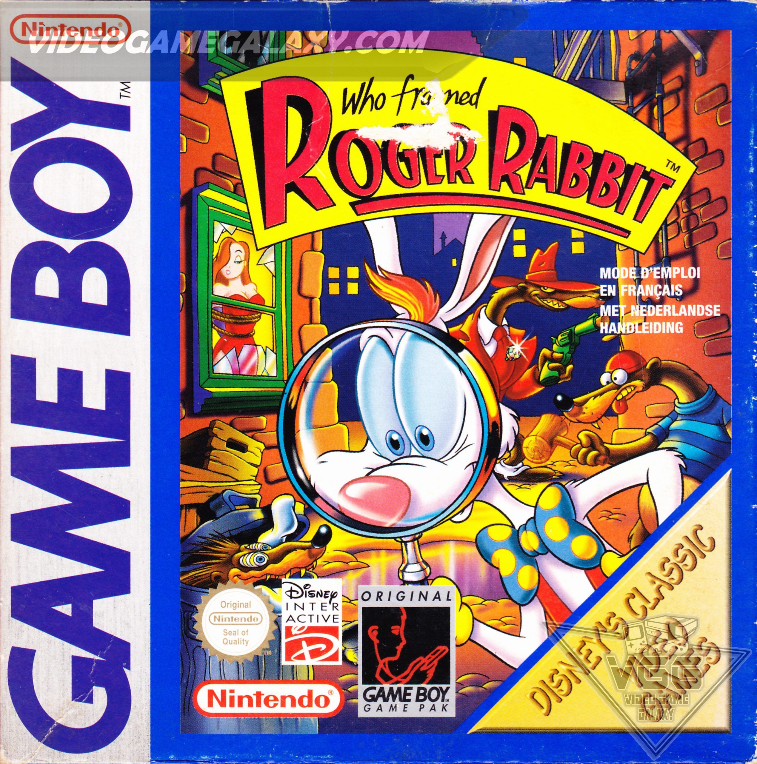 Who Framed Roger Rabbit - GAMEBOY, GB FAH - VideoGameGalaxy