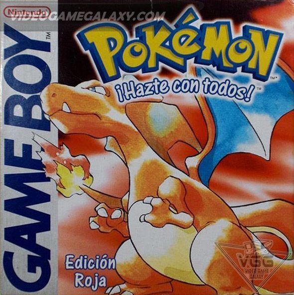 Pokémon Edición Roja ¡Hazte con todos! - GAMEBOY, GB ESP - VideoGameGalaxy